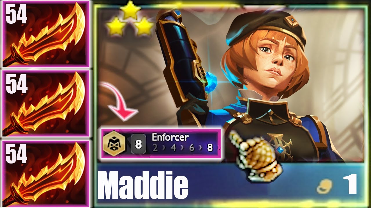 Maddie ⭐⭐⭐ Grant 3X Guinsoo Carry Team? | TFT SET13 RANKED #tftset13 # ...