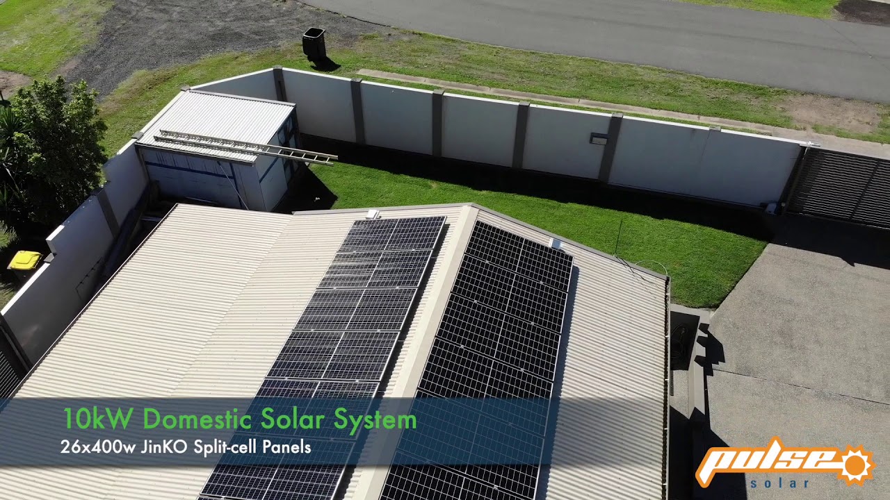 Pulse Solar Bundaberg - Domestic Solar System - YouTube