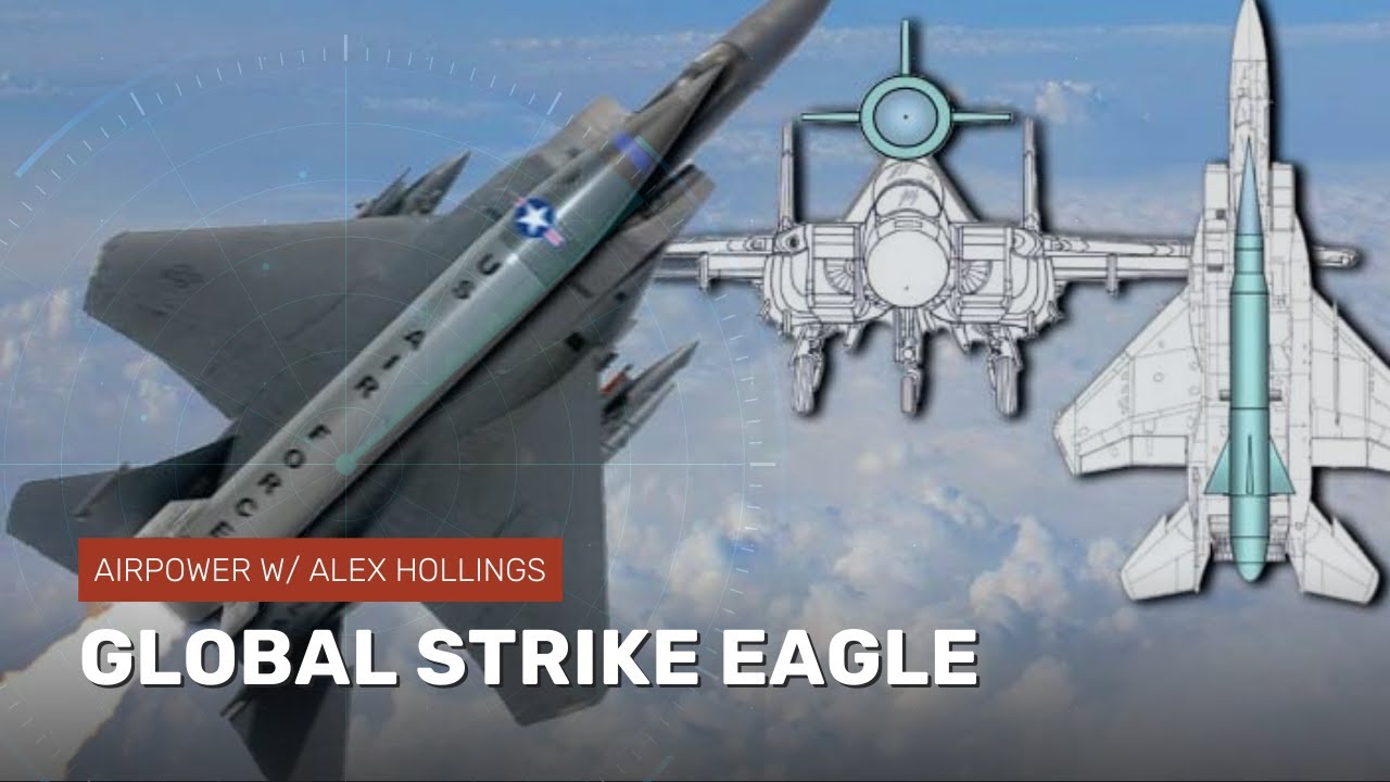 Boeing's proposal to strap a rocket to the F-15 - YouTube