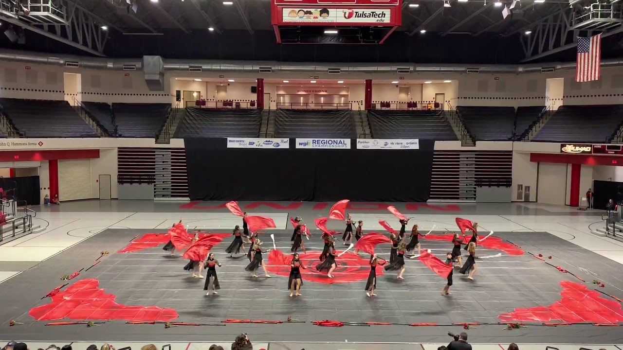 Mustang Cadet Winter Guard 2020 - YouTube