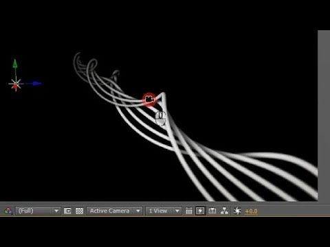 [애펙 트랩코드] 폼을 활용한 입체적인 선 만들기(After Effects Trapcode Form-3D String with ...