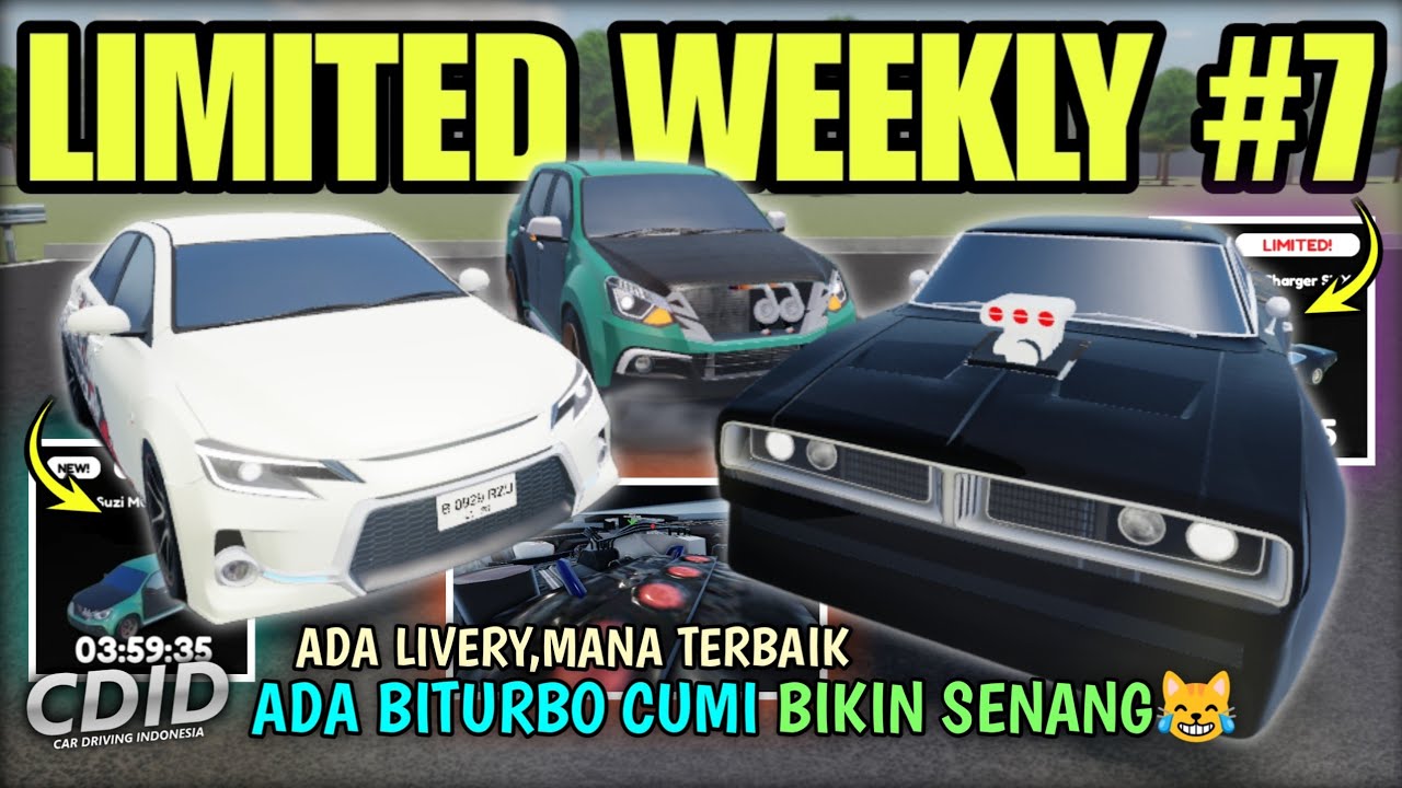 BERBURU LIMITED BARU MU-X TUNED CUMI, SVX CDID UPDATE WEEKLY RILIS ...