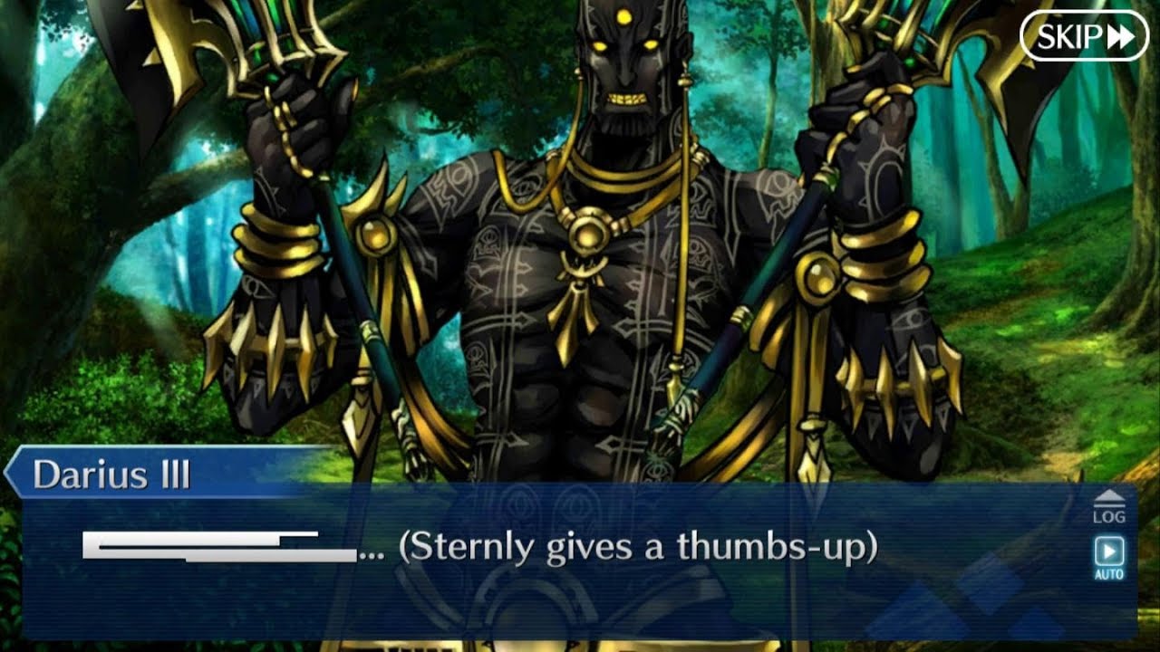 [FGO NA] ~ Valentine's Return Gift: Darius III (w/Voice Sync) - YouTube