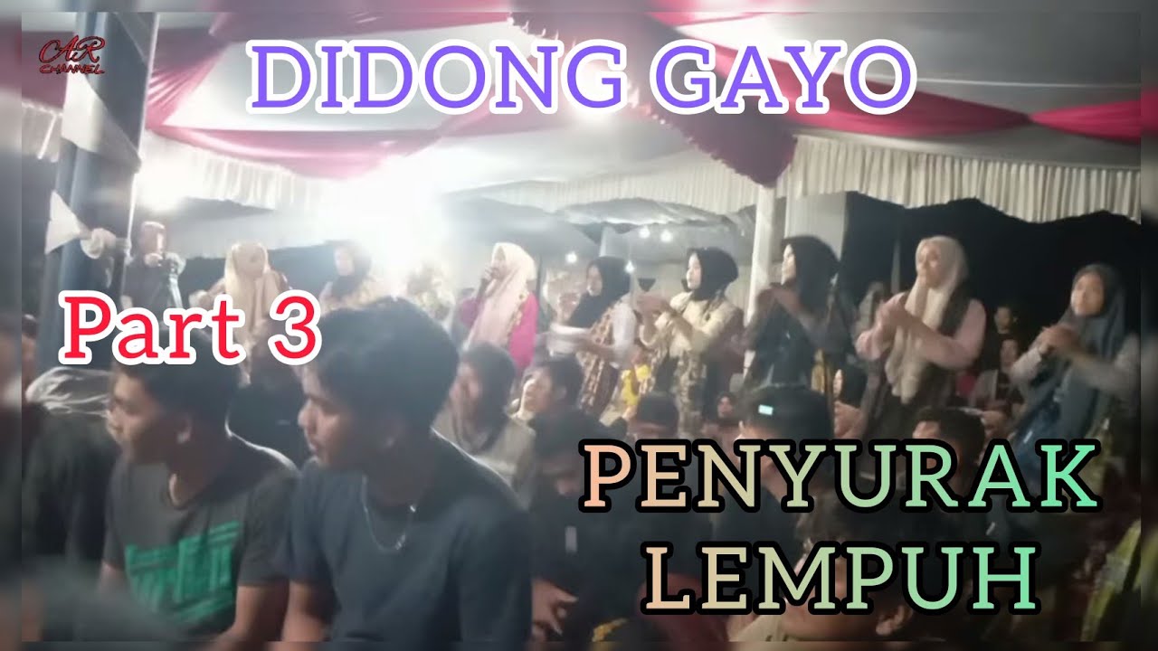 Didong Gayo Terbaru | Didong Gayo Lempuh vs Bengkik | Didong Cane Toa ...