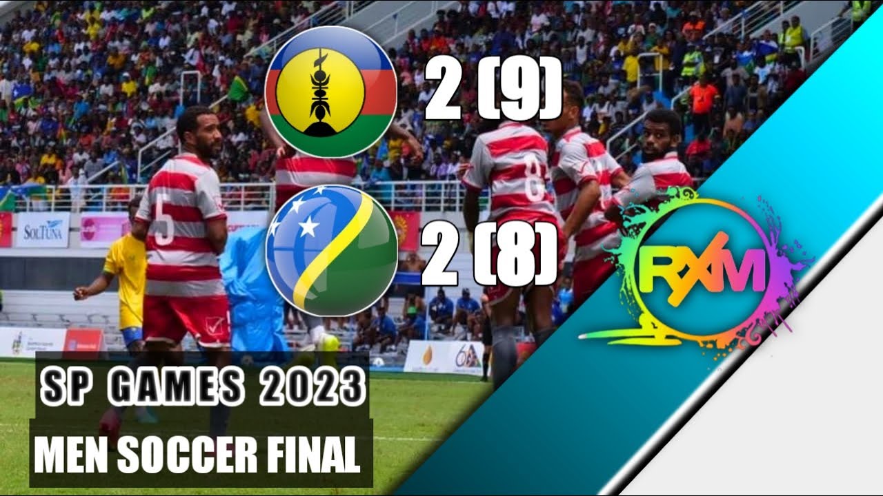 Men Soccer Final Highlights | 2023 South Pacific Games | Gold Medal ...