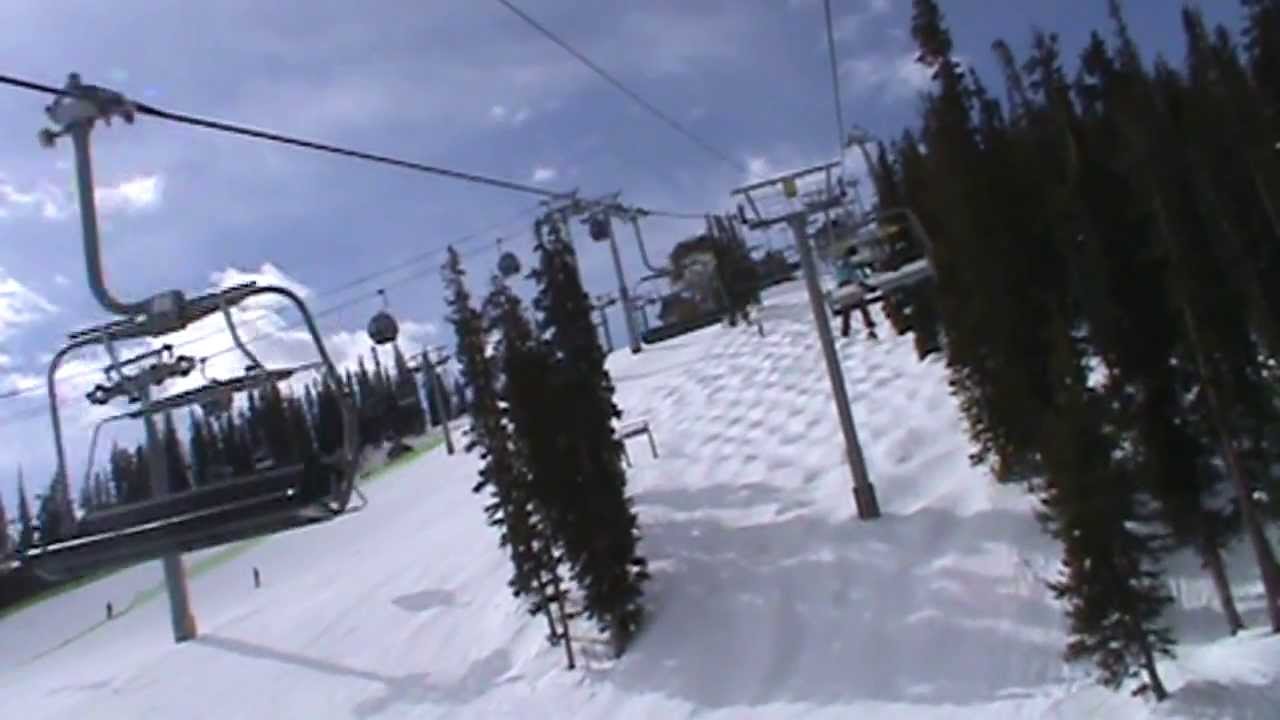 Keystone Montezuma Express lift (04-01-13) (V1) - YouTube