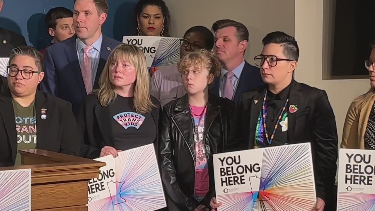 “Trans refuge” legislation heading to Gov. Walz’s desk - YouTube