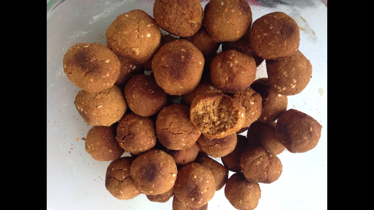 Ellu Urundai(Sesame Laddu)எள்ளு உருண்டை(without oil fry) - YouTube