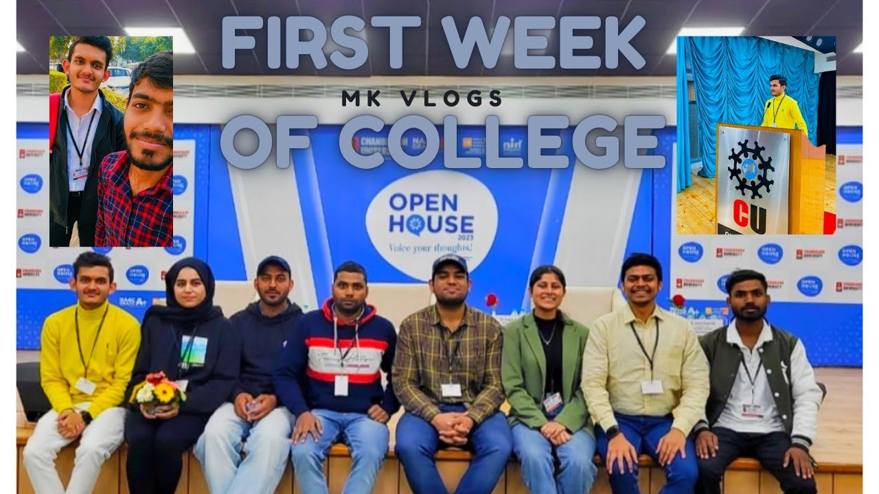 First Week of College after vacation | MK Vlogs - YouTube