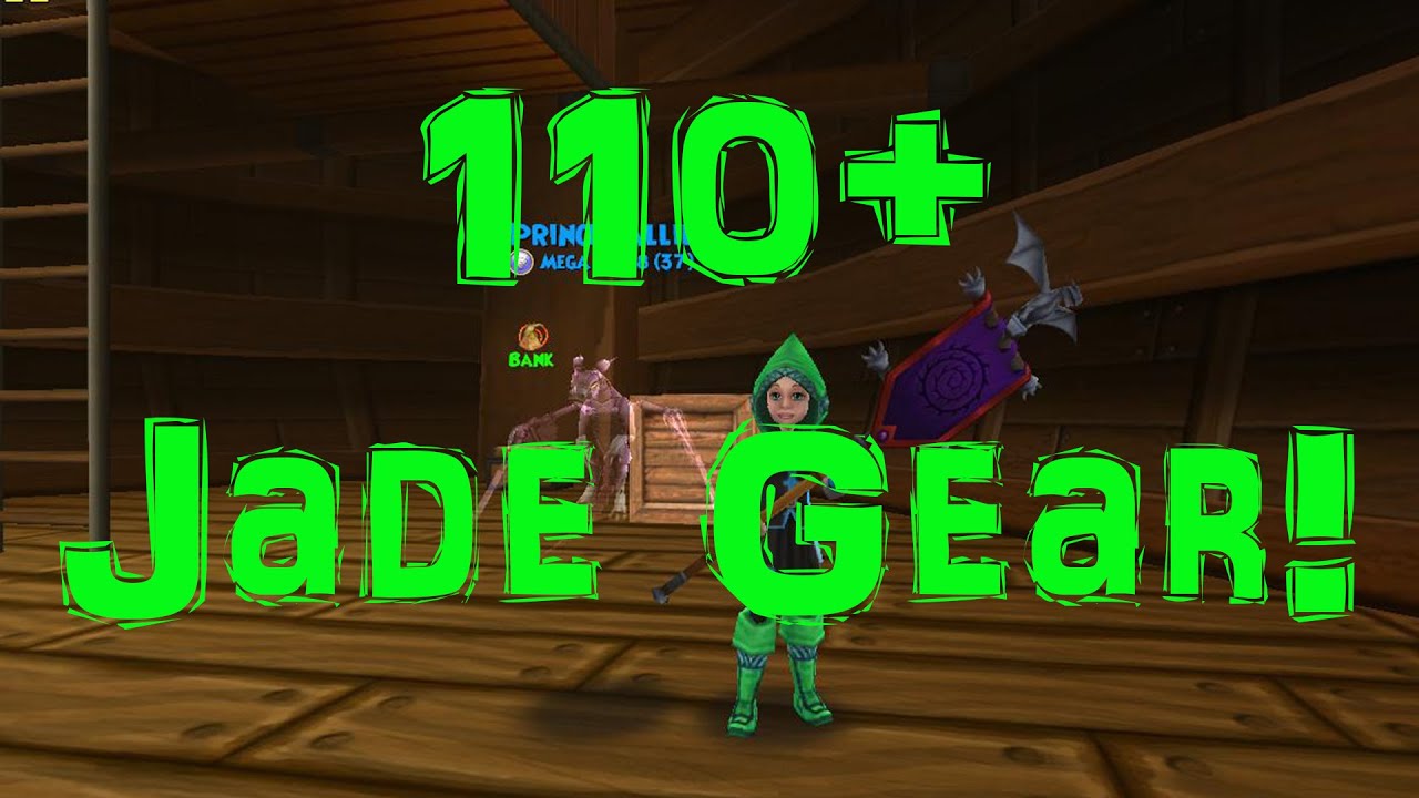Wizard 101: 110 JADE GEAR! - YouTube