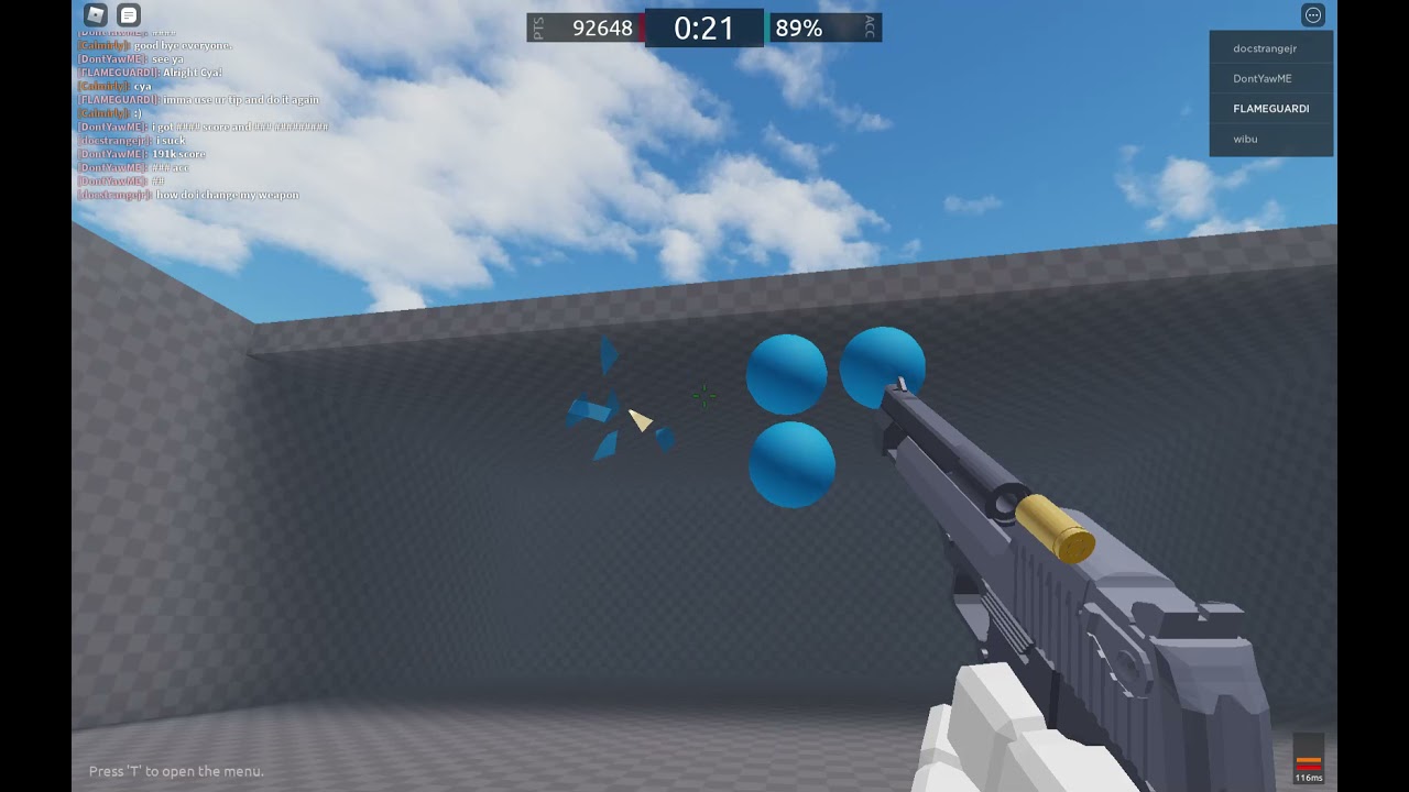 Average score in reflex aim trainer grid shot Roblox - YouTube