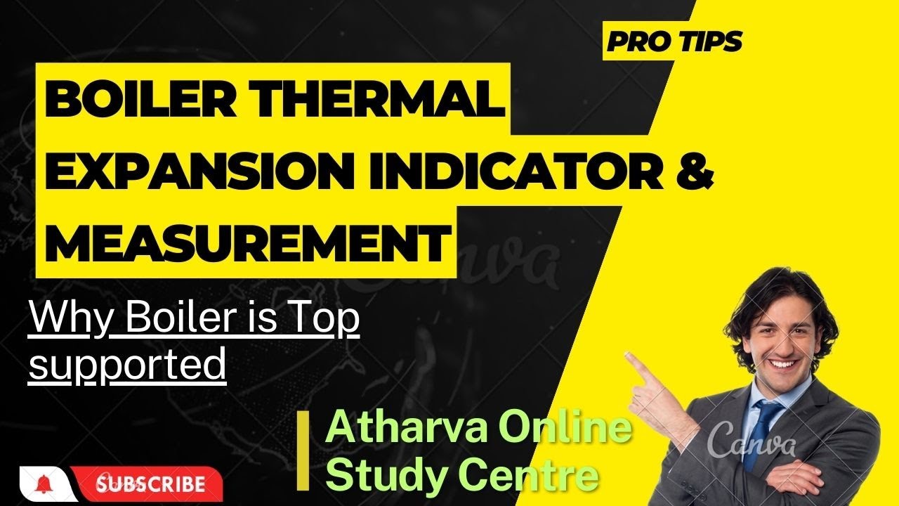 BOILER THERMAL EXPANSION INDICATOR, MEASUREMENT AND TOP SUPPORTED # ...