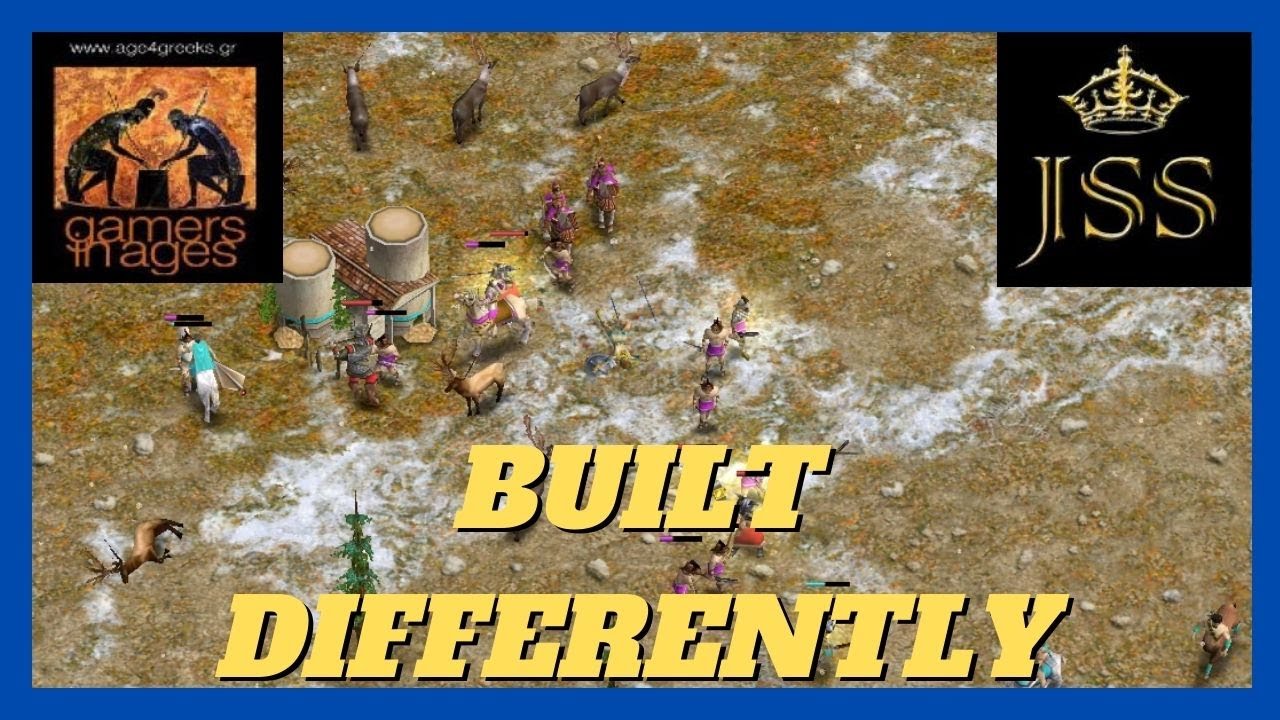 One Way ONLY | A4G vs JSS Game 2 #aom #ageofempires - YouTube
