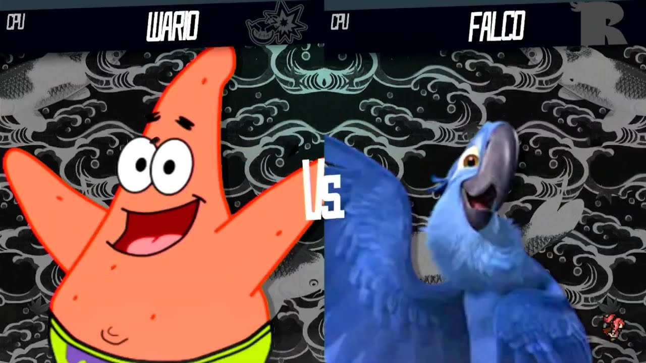 Patrick vs Blu - Requested Smash Bros Battle - YouTube