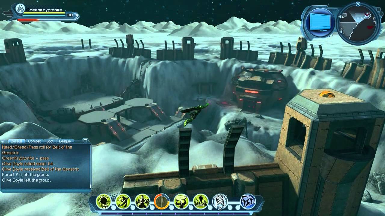 DCUO Hive Moon Base Investigations and Briefings - YouTube