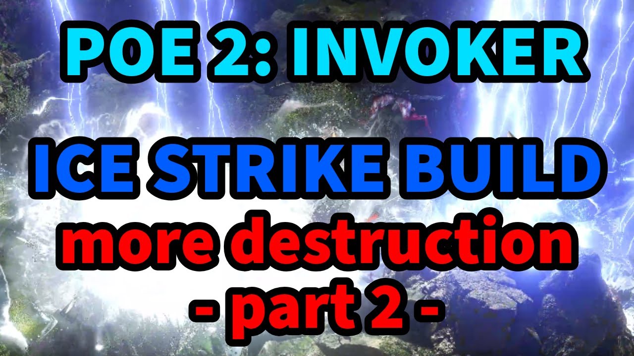 POE 2: Level 90 Monk Invoker Ice Strike Build part 2 - YouTube