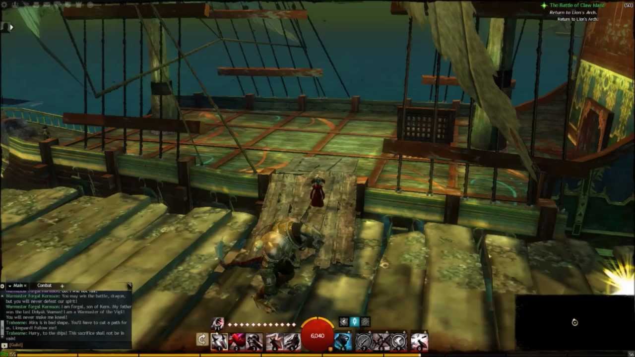 Guild Wars 2 - Battle for Claw Island - YouTube