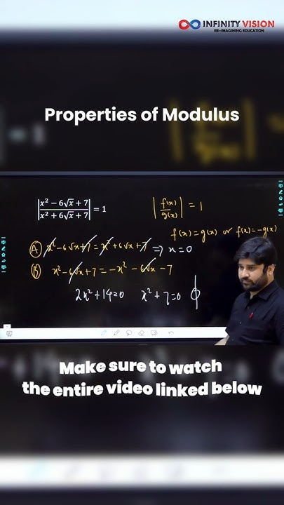 Quickly find the number of solutions using properties of modulus #shorts #modulus - YouTube