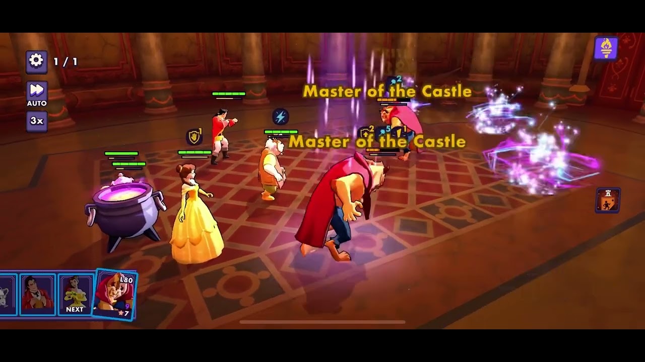 Beating Beast’s final prestige level with 3 stars - Disney Sorcerer’s ...