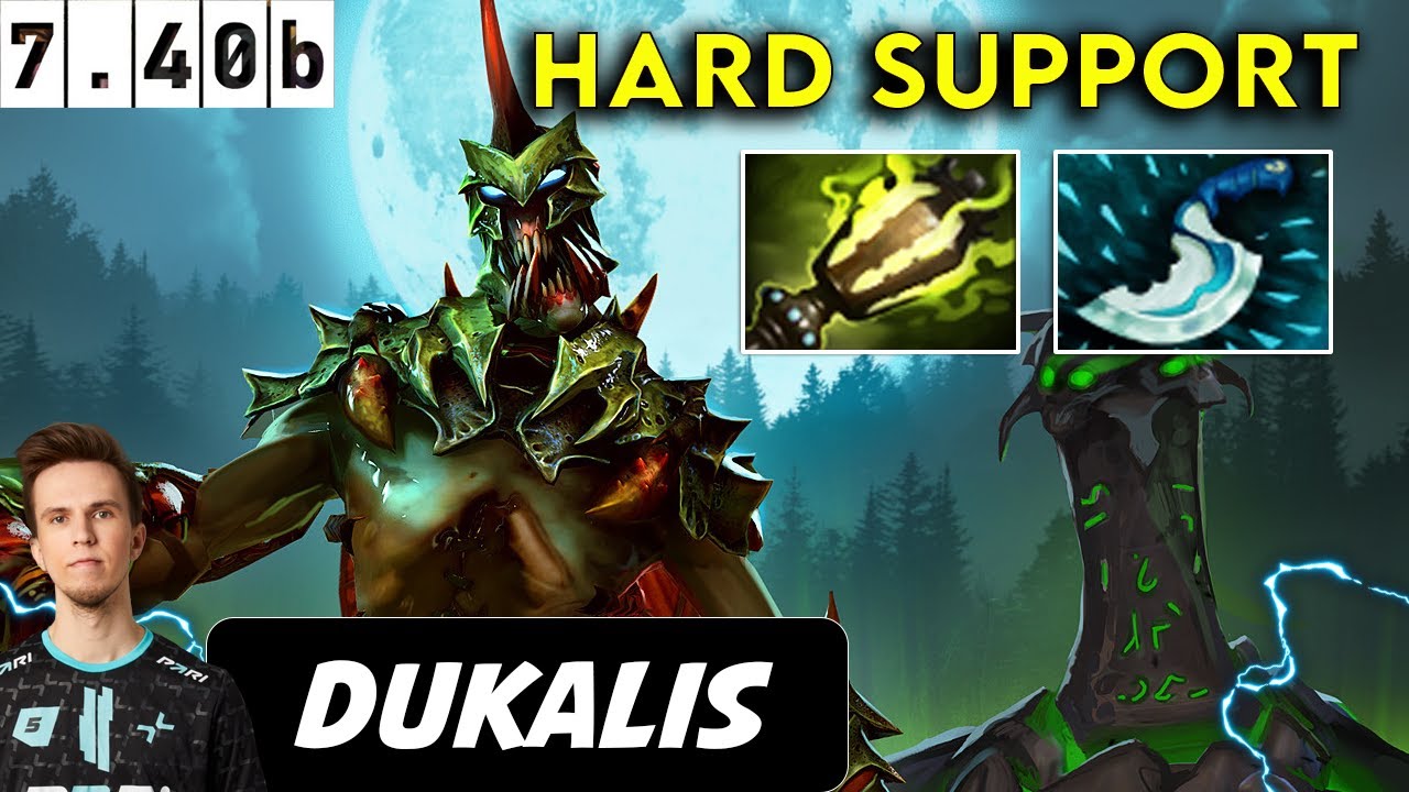 Dukalis Undying Hard Support - Dota 2 Patch 7.40b Pro Player Gameplay ...