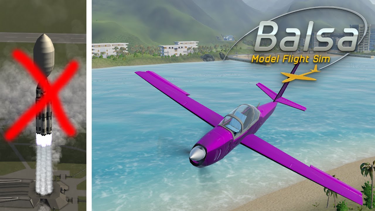 No more Rockets! KSP creator's NEW game: Balsa Model Flight Simulator ...