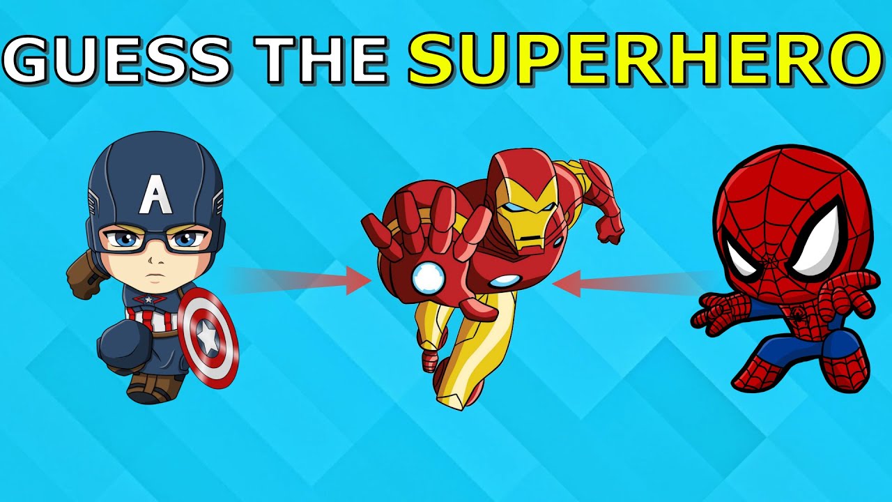 Can You Guess The Superhero By Emoji?| Emoji Quiz| Marvel Quiz - YouTube