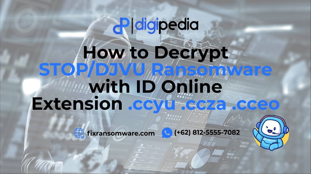 How to Decrypt STOP/DJVU Ransomware with ID Online Extension .ccyu ...