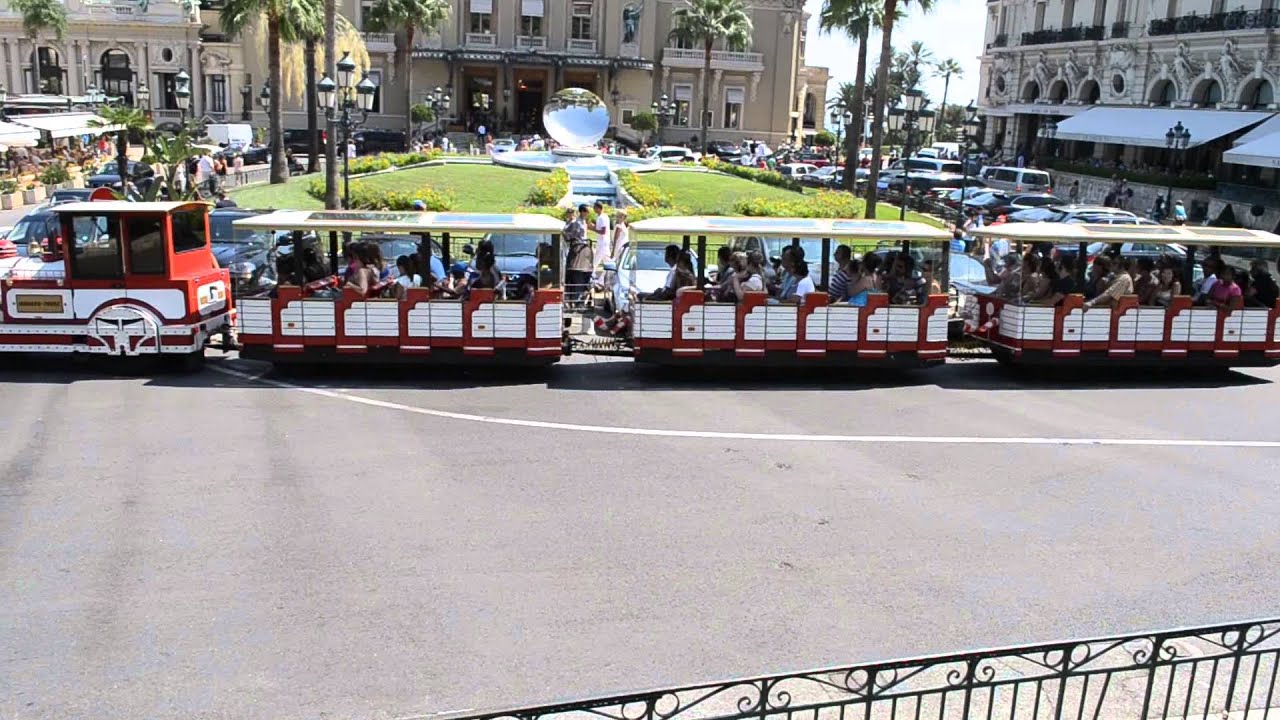 アキーラさん観察①モナコ公国・ミニトレイン・Mini-train,Monaco - YouTube