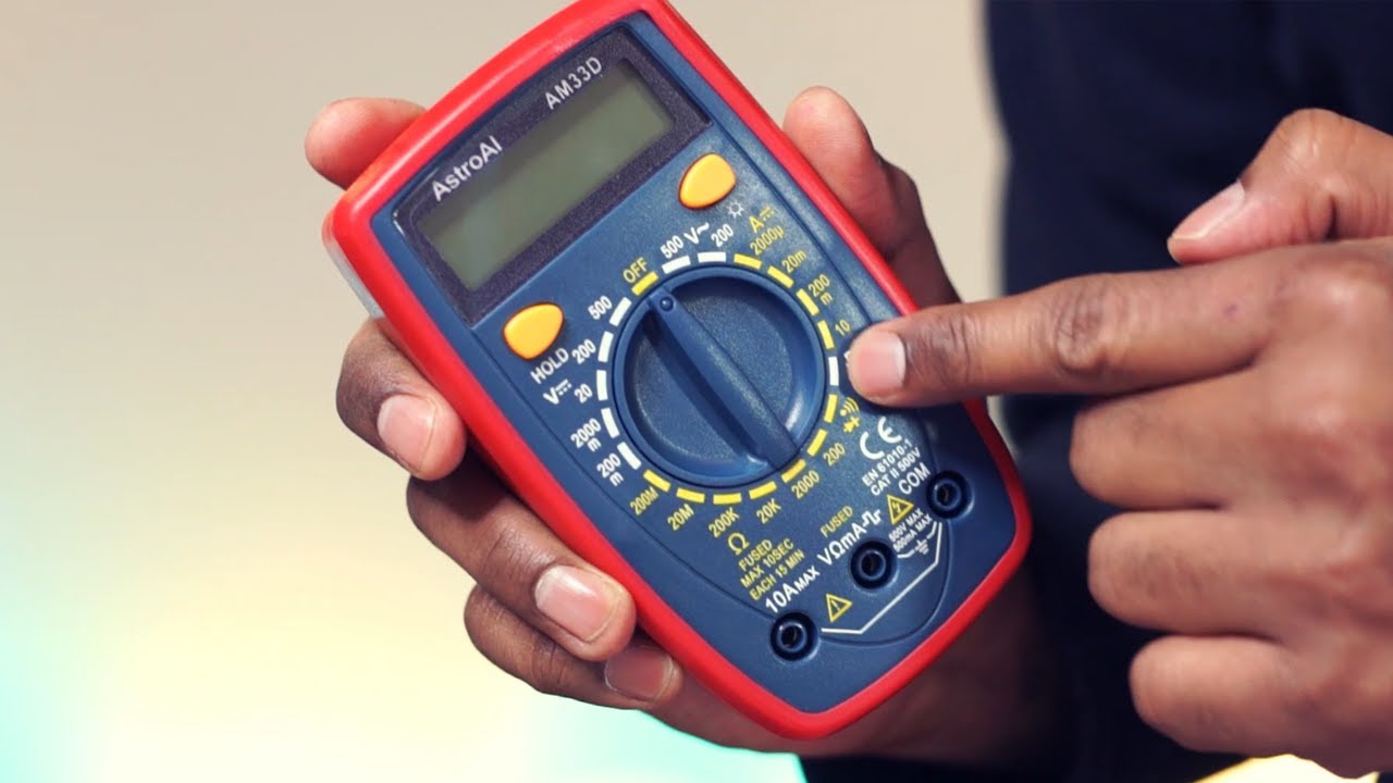 Overview & DEMO: AstroAI Multimeter Tester 2000 Counts Digital ...
