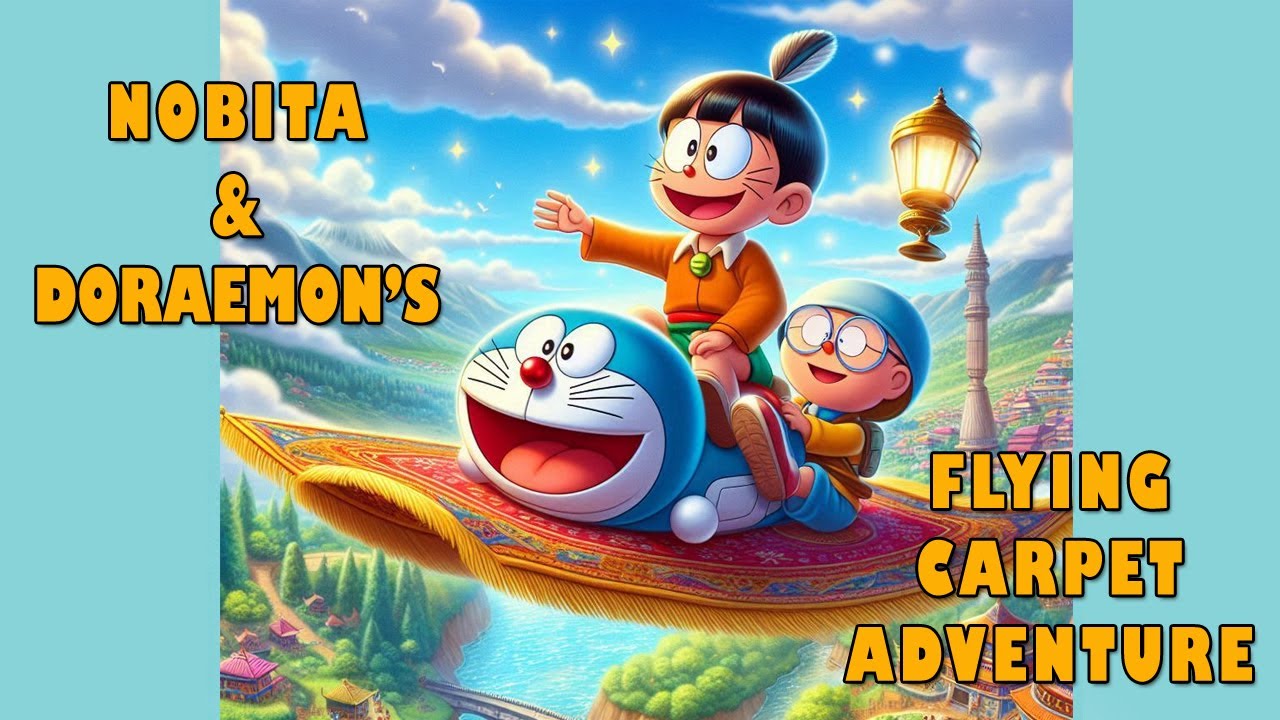 Nobita & Doraemon's Flying Carpet Adventure | Nobita aur Flying Carpet ...