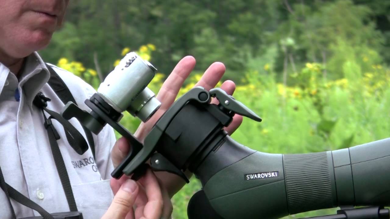 Digiscoping with Swarovski ATM/STM or ATS/STS Spotting Scopes - YouTube