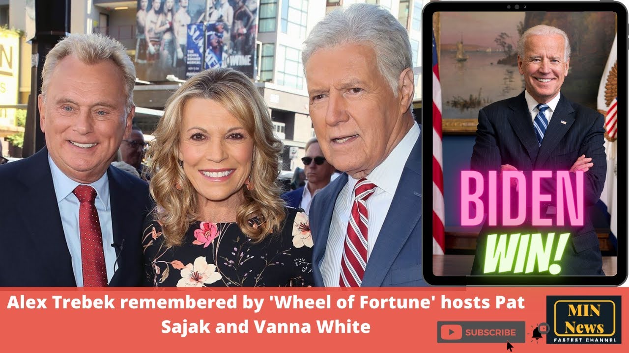 Alex Trebek remembered by Wheel of Fortune hosts Pat Sajak and Vanna ...