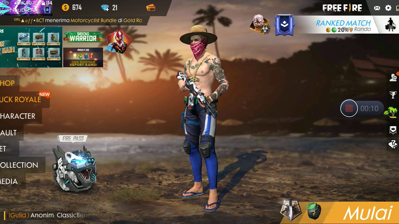 Bug di lobi FF - YouTube