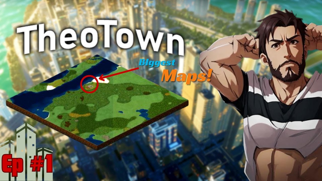Lets Build New City in TheoTown Biggest Map😄😄 | #EP1 TheoTown | STY ...