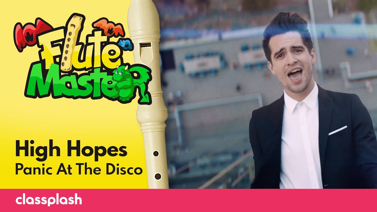 High Hopes - Panic! | Recorder Lesson with Flute Master - YouTube