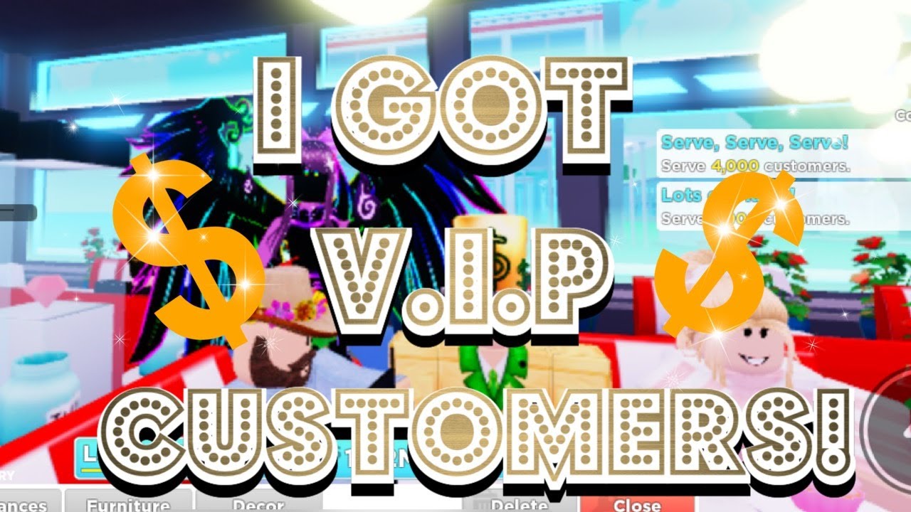 How To Get VIP CUSTOMERS! MY RESTAURANT (Roblox) - YouTube