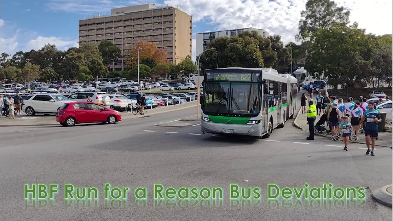 HBF Run for a Reason Bus Deviations - YouTube