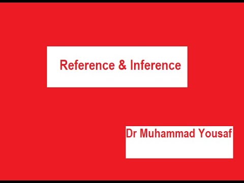 Reference & Inference - YouTube