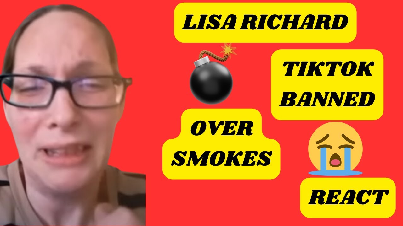 LISA RICHARD TIKTOK ANGER OVER SMOKES REACT - YouTube