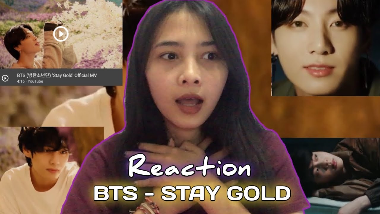 Reaction Mv Bts Stay Gold Youtube