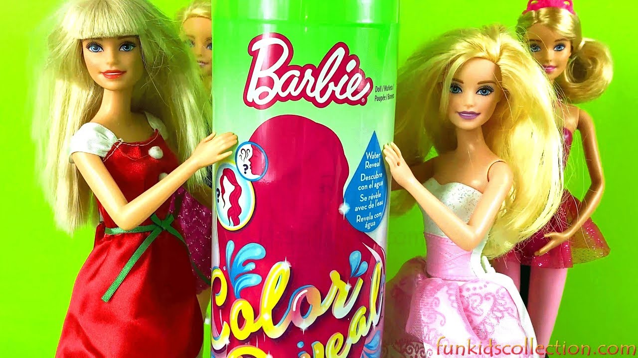 Unboxing Barbie Color Reveal | Barbie Color Reveal Fashion Show | 7 ...