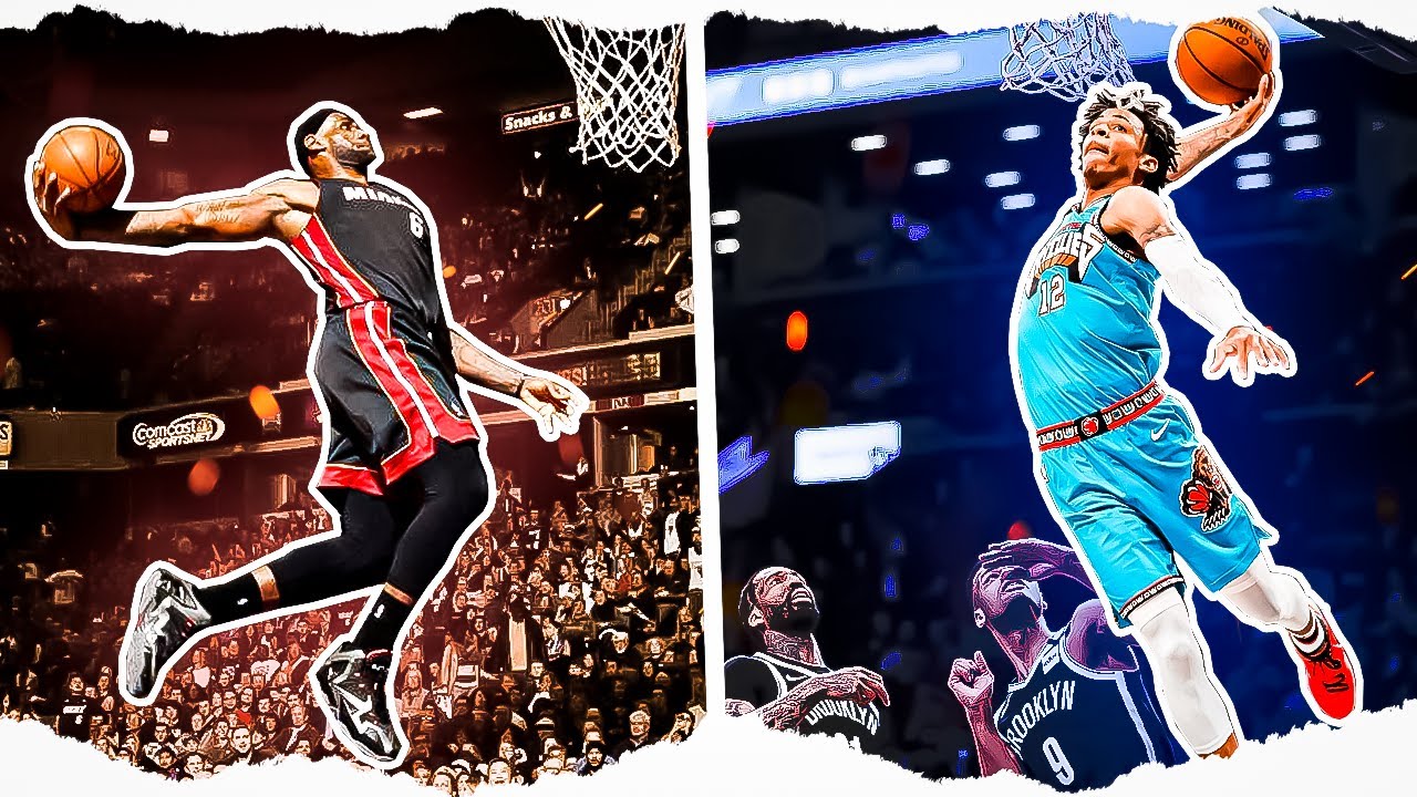 7 Melhores DUNKERS da NBA da ATUALIDADE * E suas Signature Dunks Moves ...