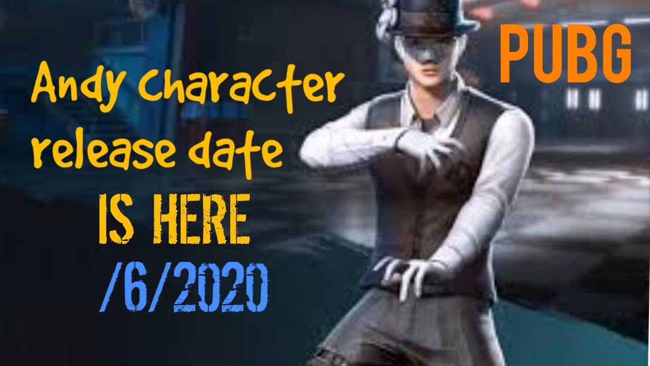 ANDY CHARACTER RELEASE DATE IS HERE PUBG MOBILEEVERYTHING ABOUT ANDY ...