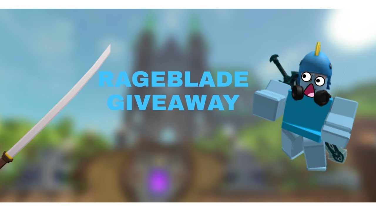 RAGEBLADE GIVEAWAY - YouTube