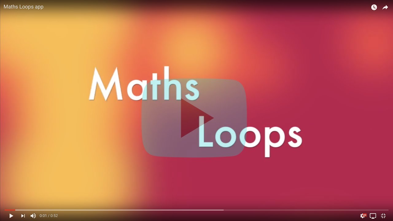 Maths Loops app - YouTube