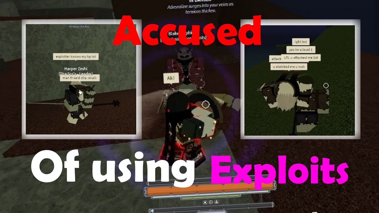 [Deepwoken] Person accuses me of using exploits - YouTube