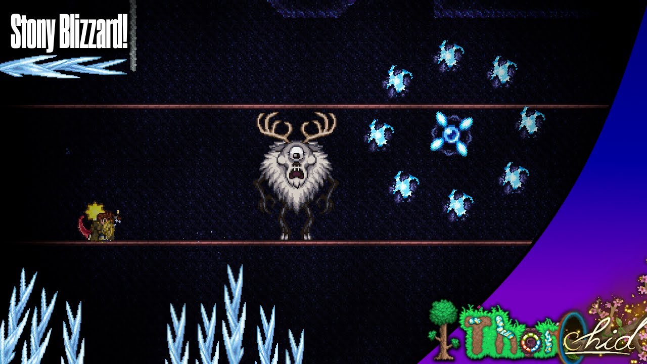 Stony Blizzard! | Terraria Thorchid Ep 6 - YouTube