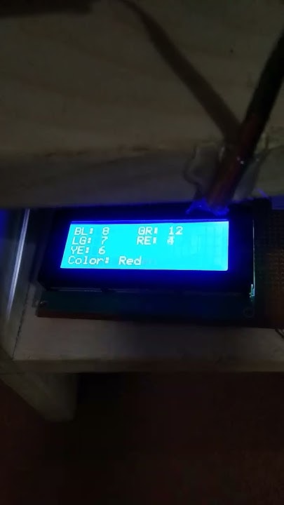 Color Based Sorting System/Machine 🔴🟢🔵 | #shorts #arduino - YouTube