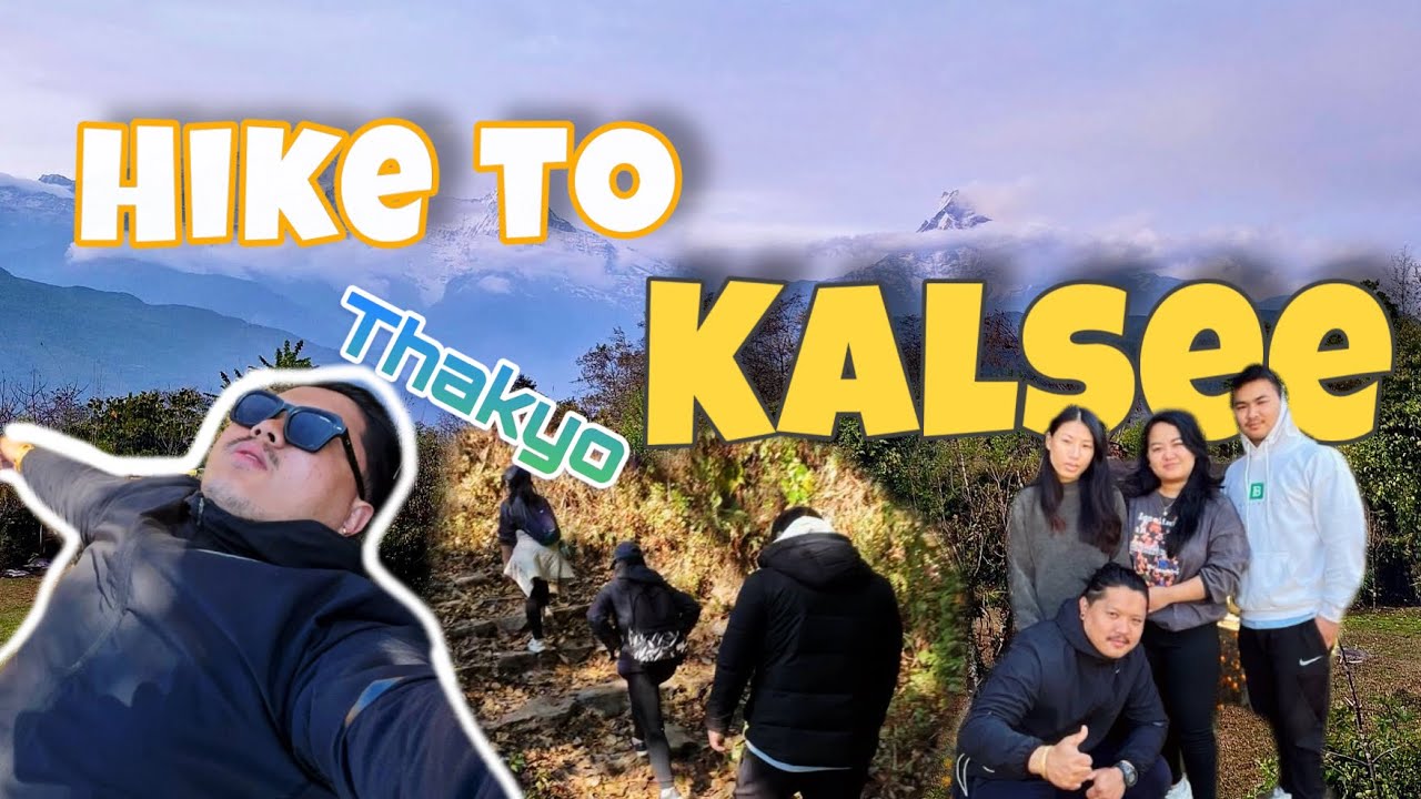 Garo ani Darlagdo Hike to KALSEE | Kalsee Eco Lodge | Kaski Lumle - YouTube