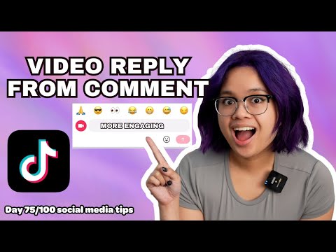 How to reply to a comment on TikTok with a video